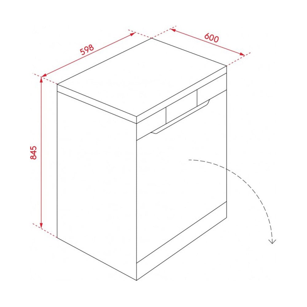 Inalto IDW604S 60cm Dishwasher | Appliance Giant