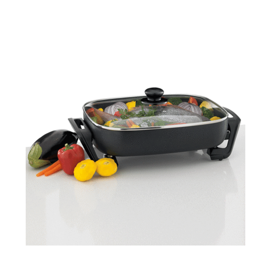 Maxim MFP1215B KitchenPro 1800 Watts Banquet Frying Pan