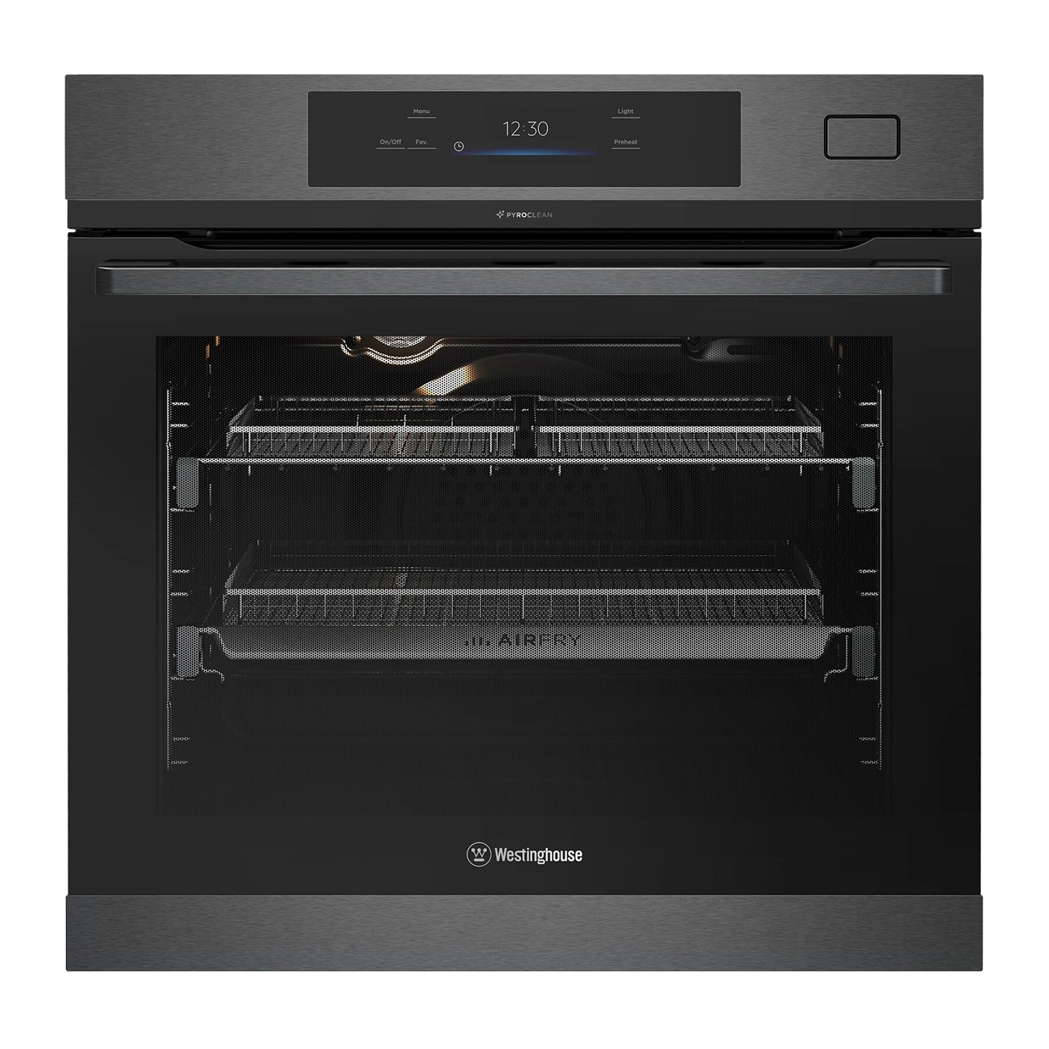 Westinghouse 60cm Multi-Function Pyrolytic Oven with Air Fry and Steam ...